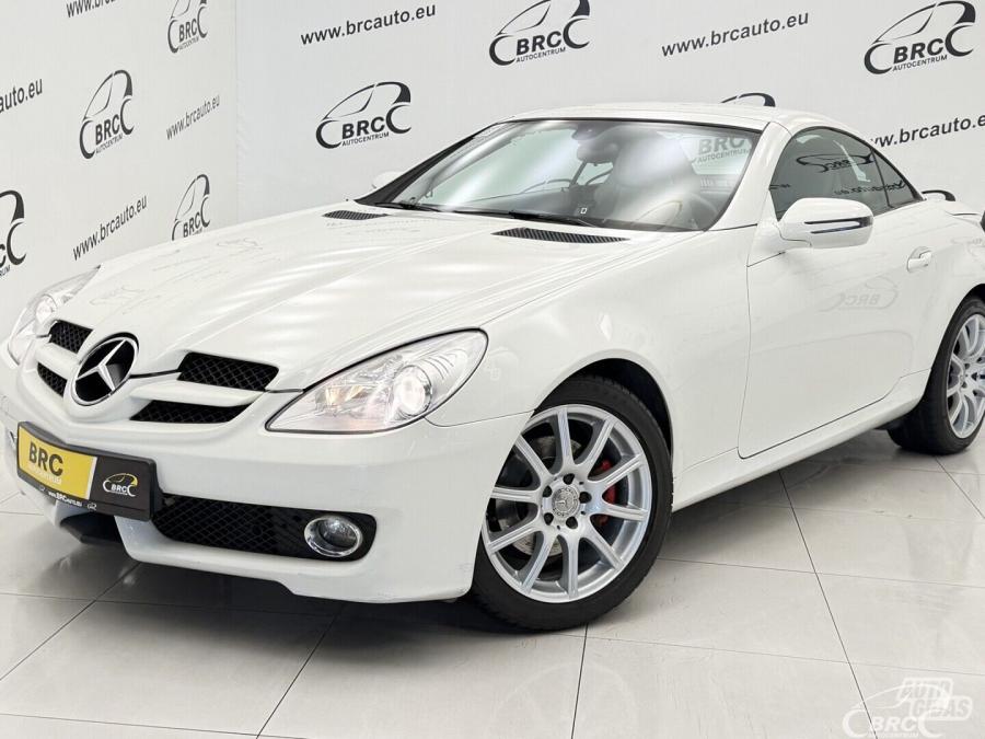 Белый Мерседес SLK 280 2008 в Авиженяй, объемом двигателя 3.00 л и пробегом 269 тыс. км за 9900 €, фото 33 на AUTOMOTO.COM.LV