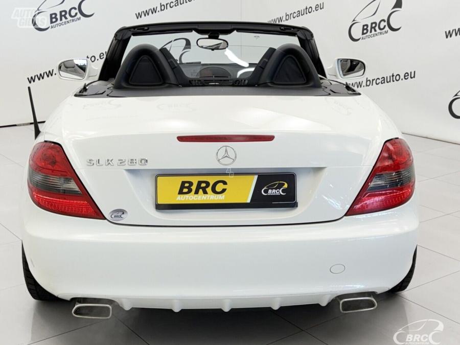 Белый Мерседес SLK 280 2008 в Авиженяй, объемом двигателя 3.00 л и пробегом 269 тыс. км за 9900 €, фото 37 на AUTOMOTO.COM.LV