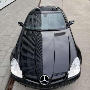 Melns Mercedes-Benz SLK 350 2004 Viļņa, ar dzinēja tilpumu 3.50 L un nobraukumu 129 tūkst. km par 8999 €, foto 23 vietnē AUTOMOTO.COM.LV
