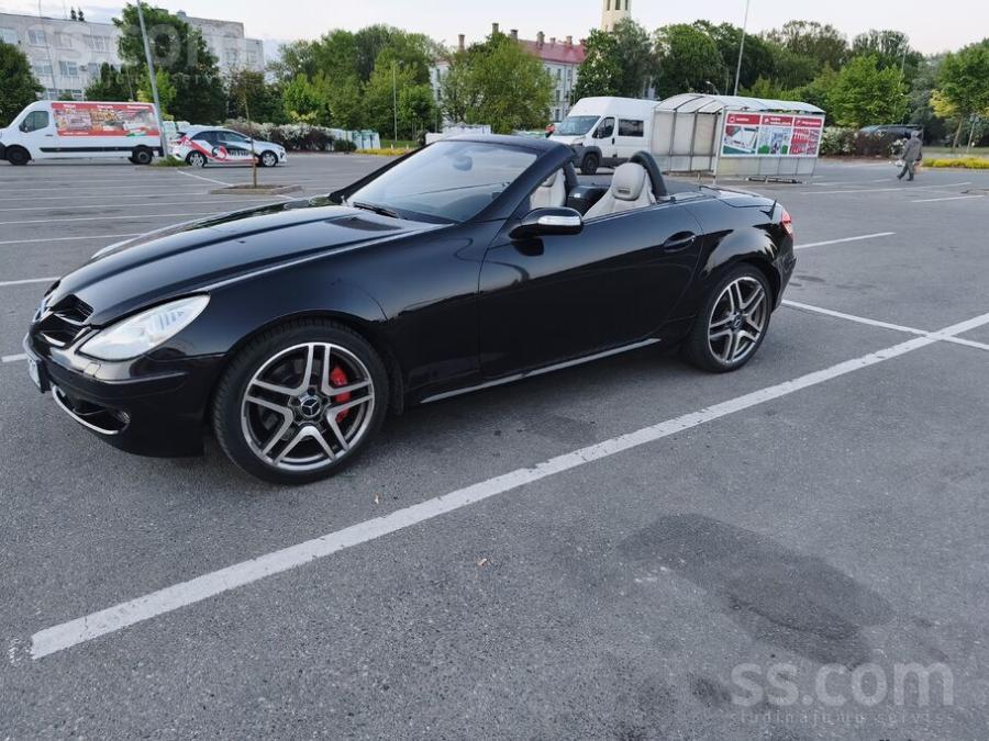 Черный Мерседес СЛК 350 2005 в Рига, объемом двигателя 3.50 л и пробегом 261 тыс. км за 9900 €, фото 13 на AUTOMOTO.COM.LV