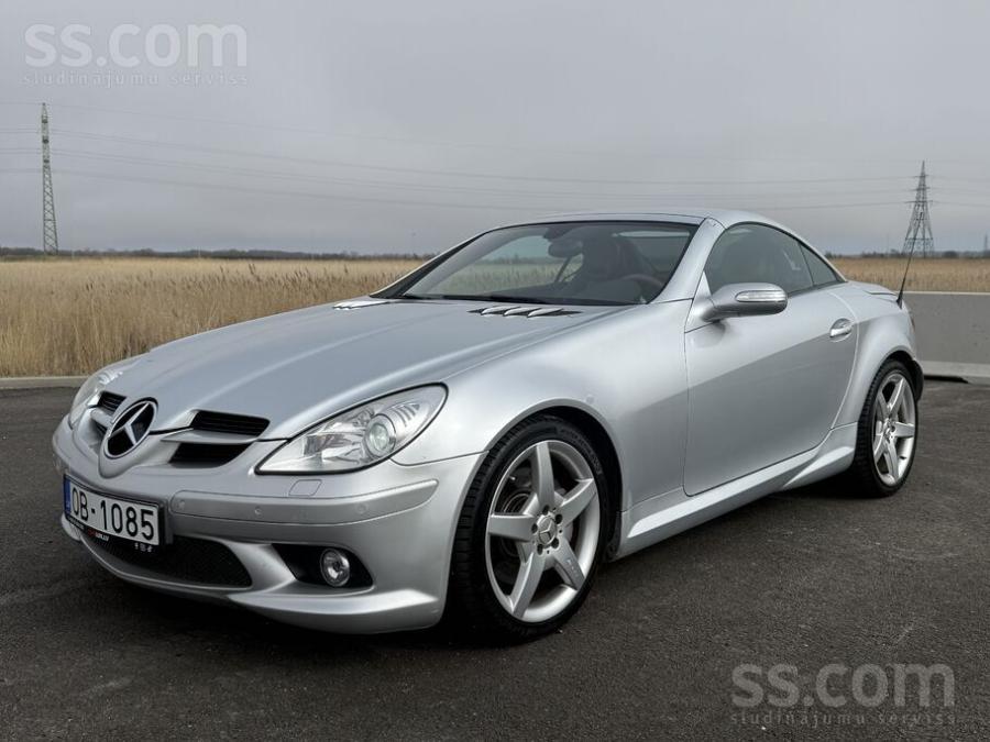Zils Mercedes-Benz SLK 350 2005 Liepāja, ar dzinēja tilpumu 3.50 L un nobraukumu 97 tūkst. km par 12900 €, foto 1 vietnē AUTOMOTO.COM.LV
