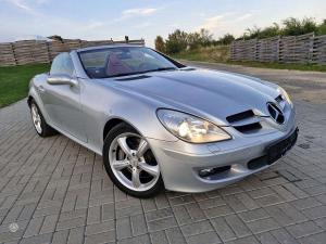 Grey Mercedes-Benz SLK 350 2005 in Vilnius, with an engine capacity of 3.50 L and mileage of 230 thousand km for 7900 €, photo  on AUTOMOTO.COM.LV