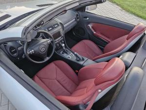Grey Mercedes-Benz SLK 350 2005 in Vilnius, with an engine capacity of 3.50 L and mileage of 230 thousand km for 7900 €, photo 12 on AUTOMOTO.COM.LV