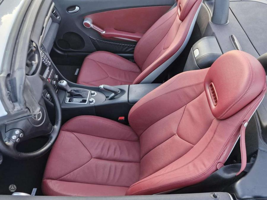 Grey Mercedes-Benz SLK 350 2005 in Vilnius, with an engine capacity of 3.50 L and mileage of 230 thousand km for 7900 €, photo 14 on AUTOMOTO.COM.LV