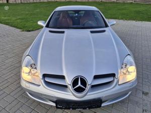 Grey Mercedes-Benz SLK 350 2005 in Vilnius, with an engine capacity of 3.50 L and mileage of 230 thousand km for 7900 €, photo 23 on AUTOMOTO.COM.LV