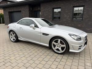 Grey Mercedes-Benz SLK 350 2014 in Palanga, with an engine capacity of 3.50 L and mileage of 91 thousand km for 18900 €, photo 3 on AUTOMOTO.COM.LV