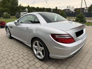 Grey Mercedes-Benz SLK 350 2014 in Palanga, with an engine capacity of 3.50 L and mileage of 91 thousand km for 18900 €, photo 6 on AUTOMOTO.COM.LV
