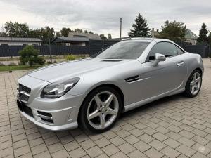 Grey Mercedes-Benz SLK 350 2014 in Palanga, with an engine capacity of 3.50 L and mileage of 91 thousand km for 18900 €, photo 8 on AUTOMOTO.COM.LV