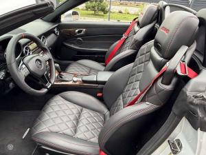 Grey Mercedes-Benz SLK 350 2014 in Palanga, with an engine capacity of 3.50 L and mileage of 91 thousand km for 18900 €, photo 13 on AUTOMOTO.COM.LV