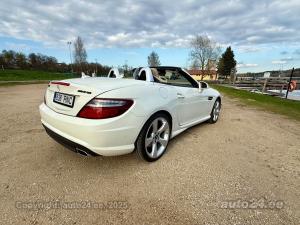 White Mercedes-Benz SLK 350 2011 in Viljandi, with an engine capacity of 3.50 L and mileage of 175 thousand km for 19900 €, photo 7 on AUTOMOTO.COM.LV