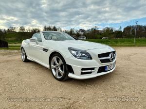 White Mercedes-Benz SLK 350 2011 in Viljandi, with an engine capacity of 3.50 L and mileage of 175 thousand km for 19900 €, photo 25 on AUTOMOTO.COM.LV