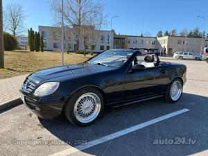 Black Mercedes-Benz SLK-Class 1999 in Tallinn, with an engine capacity of 2.30 L and mileage of 250 thousand km for 5900 €, photo  on AUTOMOTO.COM.LV