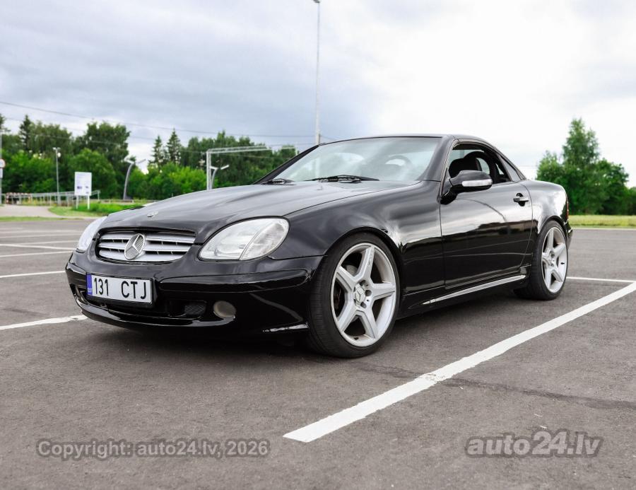 Melns Mercedes-Benz SLK-Class 2003 Narva, ar dzinēja tilpumu 2.00 L un nobraukumu 234 tūkst. km par 5700 €, foto 3 vietnē AUTOMOTO.COM.LV