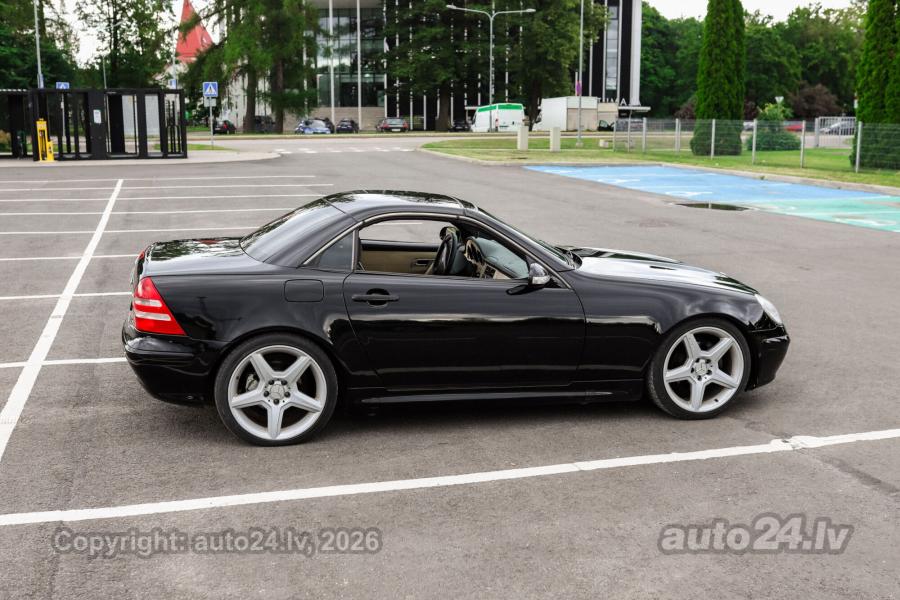 Melns Mercedes-Benz SLK-Class 2003 Narva, ar dzinēja tilpumu 2.00 L un nobraukumu 234 tūkst. km par 5700 €, foto 5 vietnē AUTOMOTO.COM.LV