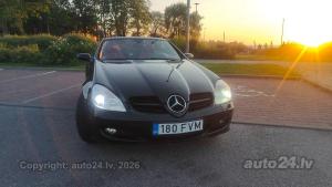Черный Мерседес СЛК-Класс 2006 в Таллин, объемом двигателя 1.80 л и пробегом 262 тыс. км за 8400 €, фото  на AUTOMOTO.COM.LV