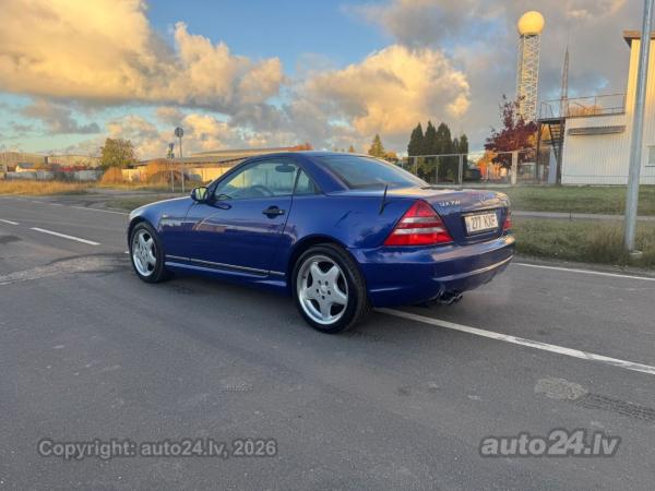 Zils Mercedes-Benz SLK-Class 1997 Tallina, ar dzinēja tilpumu 2.30 L un nobraukumu 128 tūkst. km par 10000 €, foto 5 vietnē AUTOMOTO.COM.LV