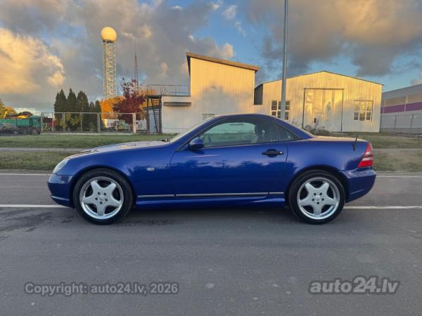 Blue Mercedes-Benz SLK-Class 1997 in Tallinn, with an engine capacity of 2.30 L and mileage of 128 thousand km for 10000 €, photo 4 on AUTOMOTO.COM.LV