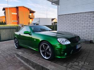 Green Mercedes-Benz SLK-Class 1997 in Tallinn, with an engine capacity of 2.30 L and mileage of 0 thousand km for 7500 €, photo  on AUTOMOTO.COM.LV