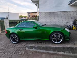 Green Mercedes-Benz SLK-Class 1997 in Tallinn, with an engine capacity of 2.30 L and mileage of 0 thousand km for 7500 €, photo 3 on AUTOMOTO.COM.LV