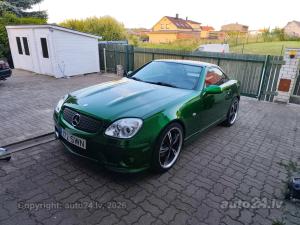 Green Mercedes-Benz SLK-Class 1997 in Tallinn, with an engine capacity of 2.30 L and mileage of 0 thousand km for 7500 €, photo 7 on AUTOMOTO.COM.LV