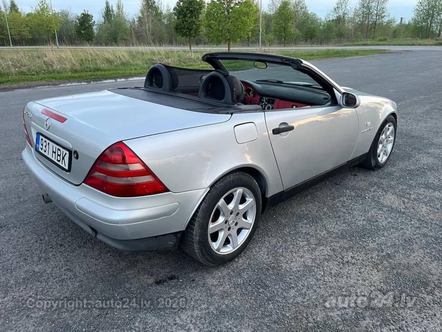Grey Mercedes-Benz SLK-Class 1997 in Tallinn, with an engine capacity of 2.30 L and mileage of 298 thousand km for 5790 €, photo 3 on AUTOMOTO.COM.LV