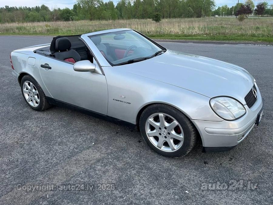 Grey Mercedes-Benz SLK-Class 1997 in Tallinn, with an engine capacity of 2.30 L and mileage of 298 thousand km for 5790 €, photo 4 on AUTOMOTO.COM.LV