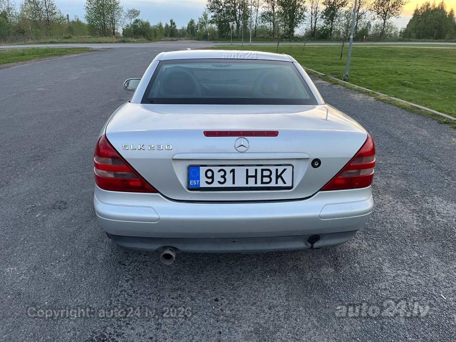 Grey Mercedes-Benz SLK-Class 1997 in Tallinn, with an engine capacity of 2.30 L and mileage of 298 thousand km for 5790 €, photo 14 on AUTOMOTO.COM.LV