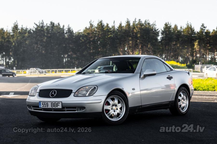 Grey Mercedes-Benz SLK-Class 1997 in Tallinn, with an engine capacity of 2.00 L and mileage of 93 thousand km for 3400 €, photo 1 on AUTOMOTO.COM.LV