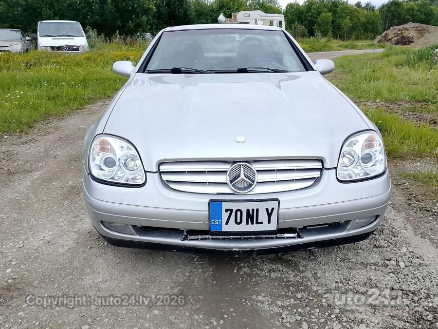 Grey Mercedes-Benz SLK-Class 1997 in Tallinn, with an engine capacity of 2.00 L and mileage of 175 thousand km for 2300 €, photo 3 on AUTOMOTO.COM.LV