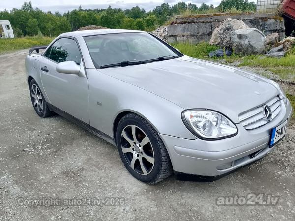 Grey Mercedes-Benz SLK-Class 1997 in Tallinn, with an engine capacity of 2.00 L and mileage of 175 thousand km for 2300 €, photo 3 on AUTOMOTO.COM.LV