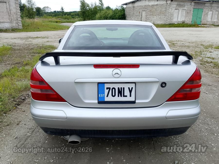 Grey Mercedes-Benz SLK-Class 1997 in Tallinn, with an engine capacity of 2.00 L and mileage of 175 thousand km for 2300 €, photo 6 on AUTOMOTO.COM.LV