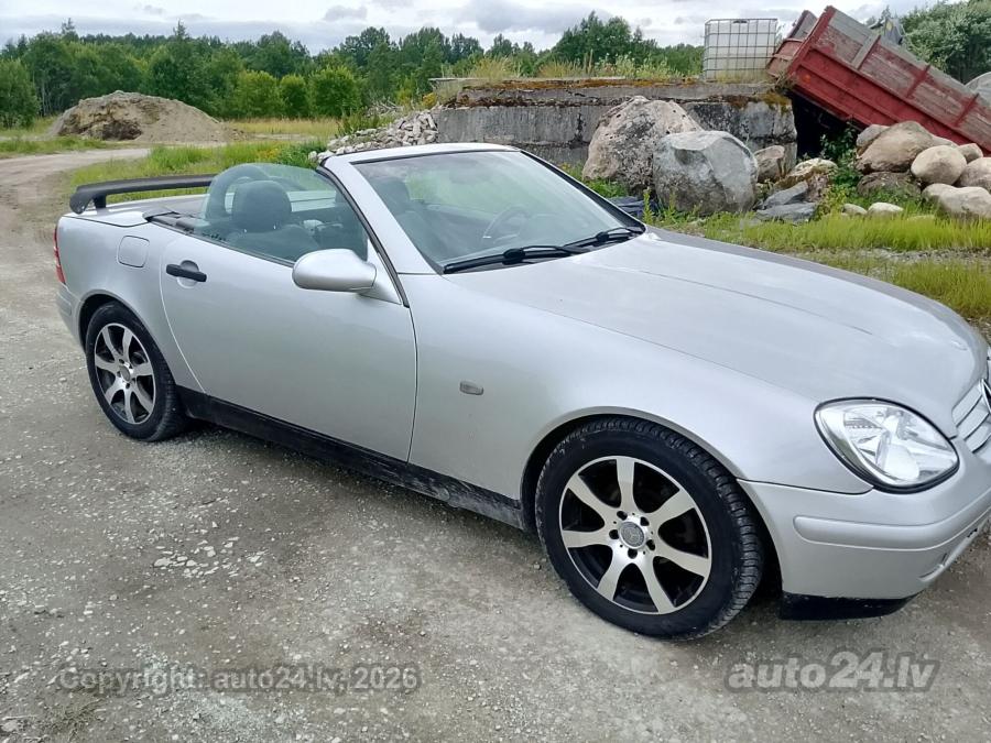 Grey Mercedes-Benz SLK-Class 1997 in Tallinn, with an engine capacity of 2.00 L and mileage of 175 thousand km for 2300 €, photo 9 on AUTOMOTO.COM.LV