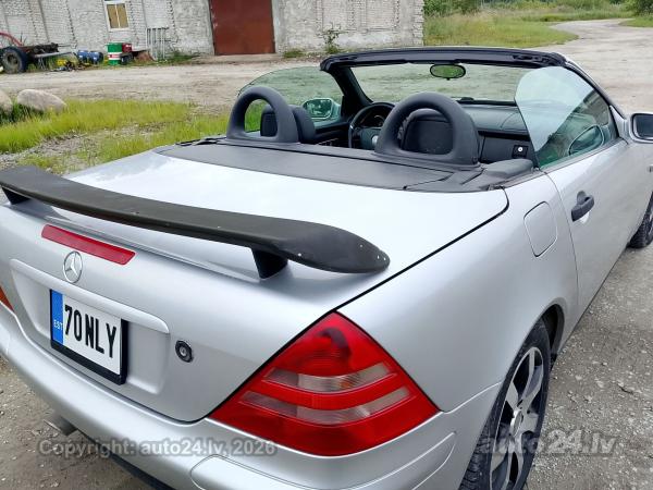Grey Mercedes-Benz SLK-Class 1997 in Tallinn, with an engine capacity of 2.00 L and mileage of 175 thousand km for 2300 €, photo 9 on AUTOMOTO.COM.LV