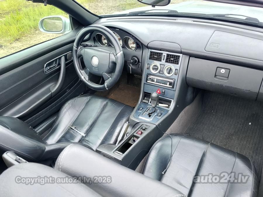 Grey Mercedes-Benz SLK-Class 1997 in Tallinn, with an engine capacity of 2.00 L and mileage of 175 thousand km for 2300 €, photo 11 on AUTOMOTO.COM.LV