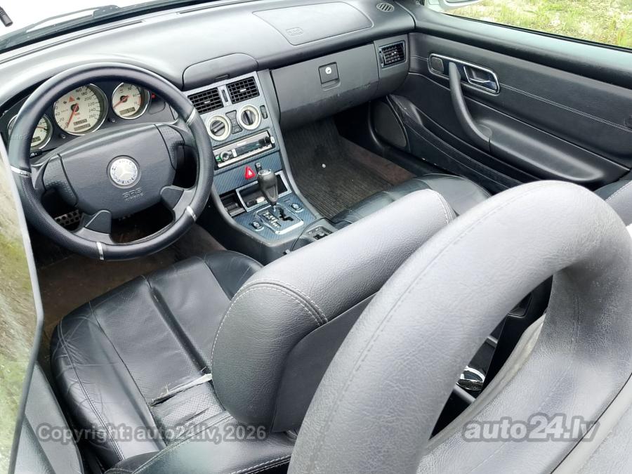 Grey Mercedes-Benz SLK-Class 1997 in Tallinn, with an engine capacity of 2.00 L and mileage of 175 thousand km for 2300 €, photo 12 on AUTOMOTO.COM.LV