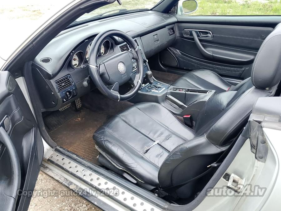 Grey Mercedes-Benz SLK-Class 1997 in Tallinn, with an engine capacity of 2.00 L and mileage of 175 thousand km for 2300 €, photo 13 on AUTOMOTO.COM.LV