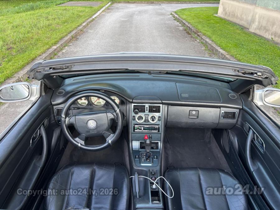 Grey Mercedes-Benz SLK-Class 1997 in Tallinn, with an engine capacity of 2.00 L and mileage of 175 thousand km for 2299 €, photo 7 on AUTOMOTO.COM.LV