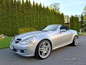 Pelēks Mercedes-Benz SLK-Class 2005 Tallina, ar dzinēja tilpumu 3.50 L un nobraukumu 267 tūkst. km par 8900 €, foto  vietnē AUTOMOTO.COM.LV