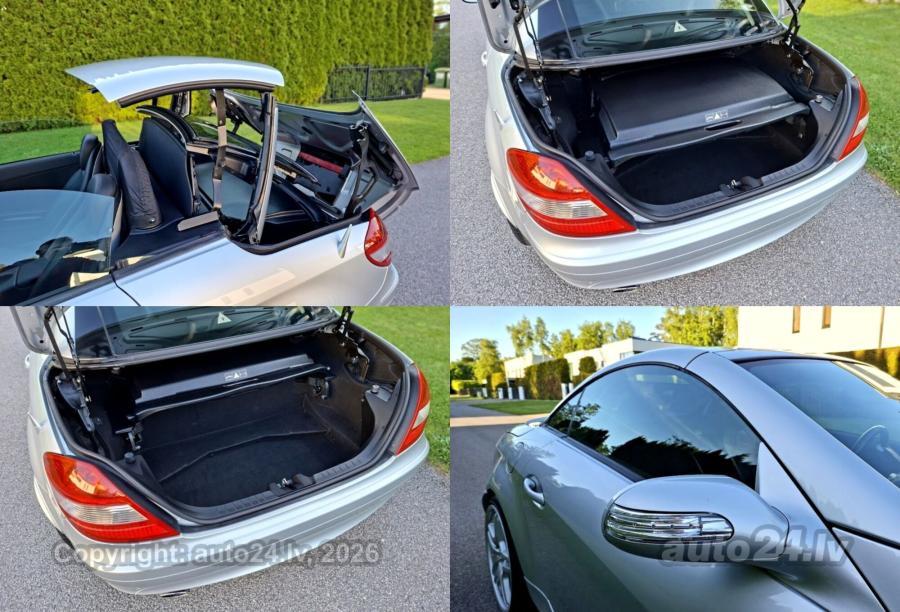 Pelēks Mercedes-Benz SLK-Class 2005 Tallina, ar dzinēja tilpumu 3.50 L un nobraukumu 267 tūkst. km par 8900 €, foto 25 vietnē AUTOMOTO.COM.LV