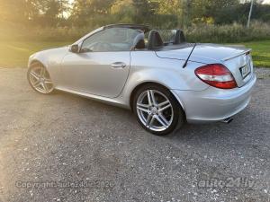Pelēks Mercedes-Benz SLK-Class 2007 Tallina, ar dzinēja tilpumu 3.00 L un nobraukumu 13 tūkst. km par 11990 €, foto 1 vietnē AUTOMOTO.COM.LV