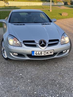 Pelēks Mercedes-Benz SLK-Class 2007 Tallina, ar dzinēja tilpumu 3.00 L un nobraukumu 13 tūkst. km par 11990 €, foto 7 vietnē AUTOMOTO.COM.LV