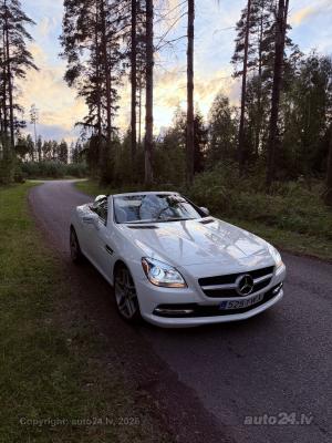 White Mercedes-Benz SLK-Class 2012 in Tallinn, with an engine capacity of 1.80 L and mileage of 110 thousand km for 18000 €, photo  on AUTOMOTO.COM.LV
