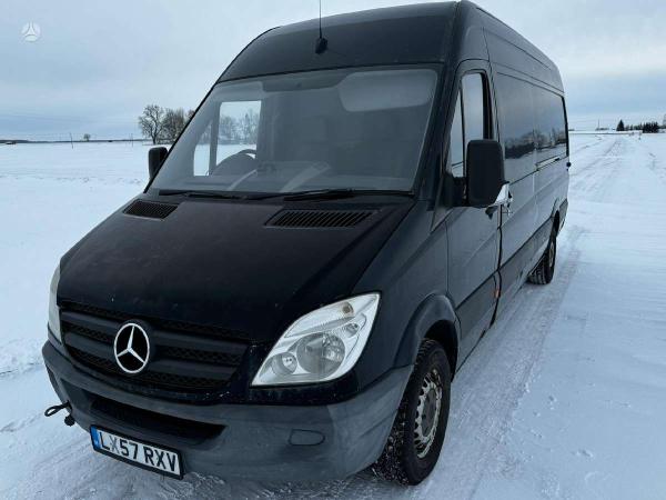 Black Mercedes-Benz Sprinter 2007 in Panevezys, with an engine capacity of 2.20 L and mileage of 300 thousand km for 3600 €, photo 1 on AUTOMOTO.COM.LV