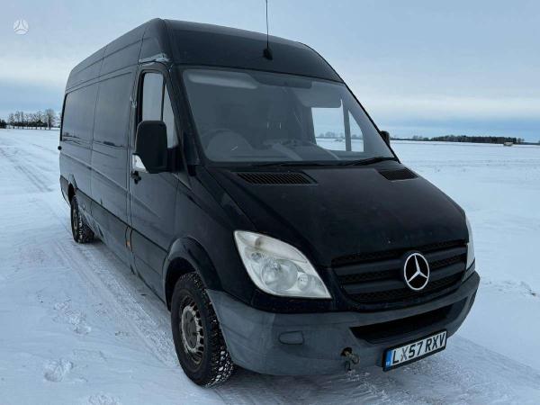 Black Mercedes-Benz Sprinter 2007 in Panevezys, with an engine capacity of 2.20 L and mileage of 300 thousand km for 3500 €, photo 1 on AUTOMOTO.COM.LV