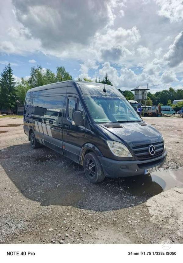 Melns Mercedes-Benz Sprinter 2007 Klaipėda, ar dzinēja tilpumu 2.70 L un nobraukumu 249 tūkst. km par 3999 €, foto 2 vietnē AUTOMOTO.COM.LV