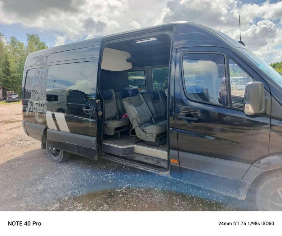 Melns Mercedes-Benz Sprinter 2007 Klaipėda, ar dzinēja tilpumu 2.70 L un nobraukumu 249 tūkst. km par 3999 €, foto 5 vietnē AUTOMOTO.COM.LV