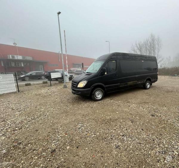 Melns Mercedes-Benz Sprinter 2008 Viļņa, ar dzinēja tilpumu 2.15 L un nobraukumu 350 tūkst. km par 3500 €, foto 11 vietnē AUTOMOTO.COM.LV