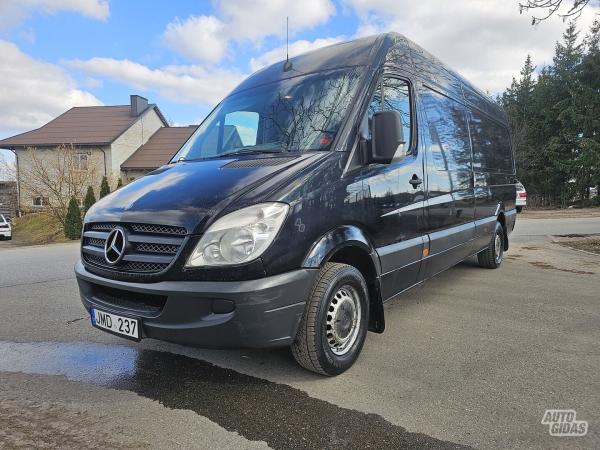 Black Mercedes-Benz Sprinter 2008 in Kaunas, with an engine capacity of 2.20 L and mileage of 380 thousand km for 3500 €, photo 1 on AUTOMOTO.COM.LV