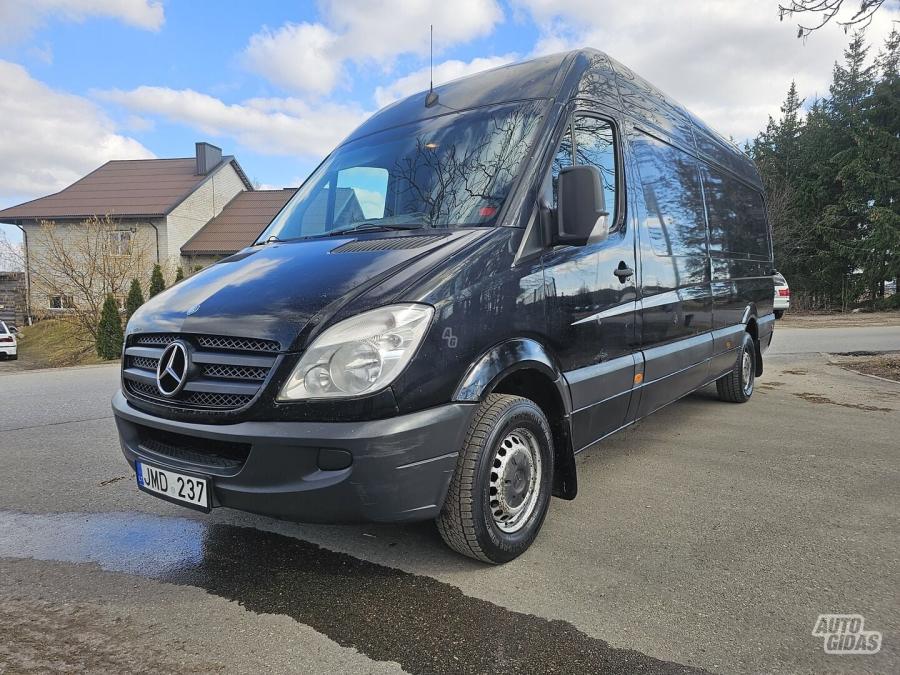 Melns Mercedes-Benz Sprinter 2008 Kauņa, ar dzinēja tilpumu 2.20 L un nobraukumu 380 tūkst. km par 3500 €, foto 1 vietnē AUTOMOTO.COM.LV