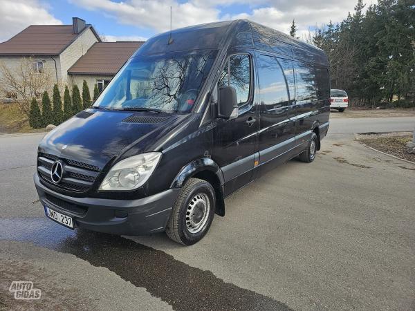 Black Mercedes-Benz Sprinter 2008 in Kaunas, with an engine capacity of 2.20 L and mileage of 380 thousand km for 3500 €, photo 3 on AUTOMOTO.COM.LV